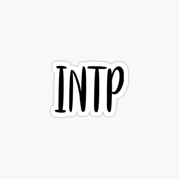 "Personality Type INTP" Sticker for Sale by livdoesstuff | Redbubble