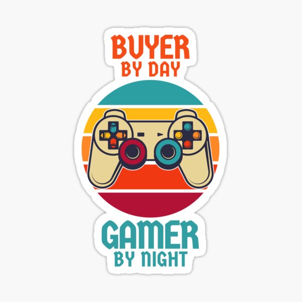 "Buyer Gamer" Sticker for Sale by choisanezine | Redbubble