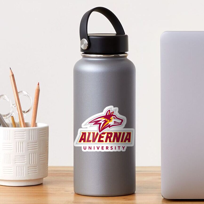 "Alvernia University golden wolves" Sticker for Sale by GoobroArtChan ...