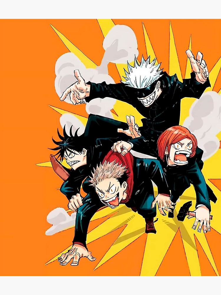 Póster «Gojo & Kids | Jujutsu Kaisen» de AoiDoi | Redbubble