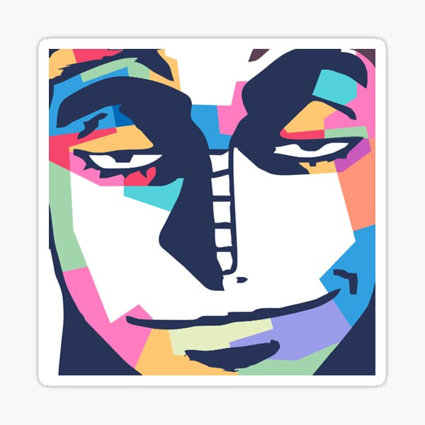 "Enel " Sticker for Sale by rmanJadea | Redbubble