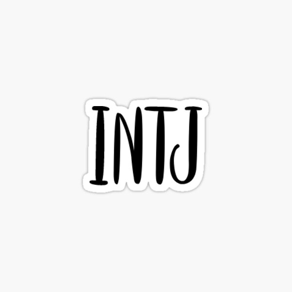 "Personality Type INTJ" Sticker for Sale by livdoesstuff | Redbubble
