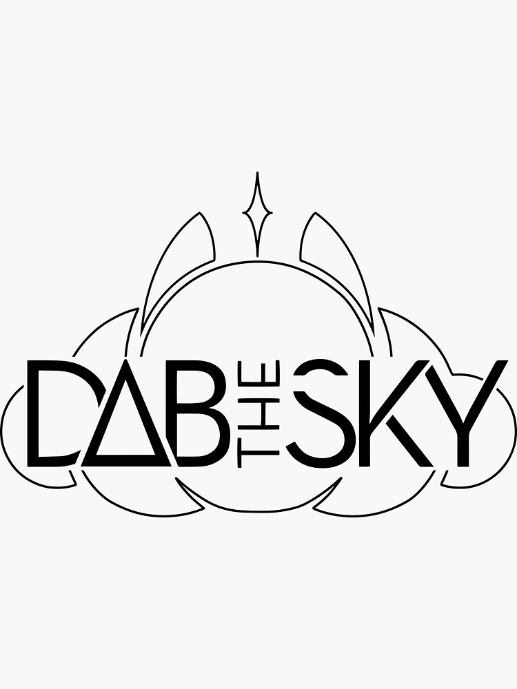 "DABIN 1" Sticker for Sale by shognta | Redbubble