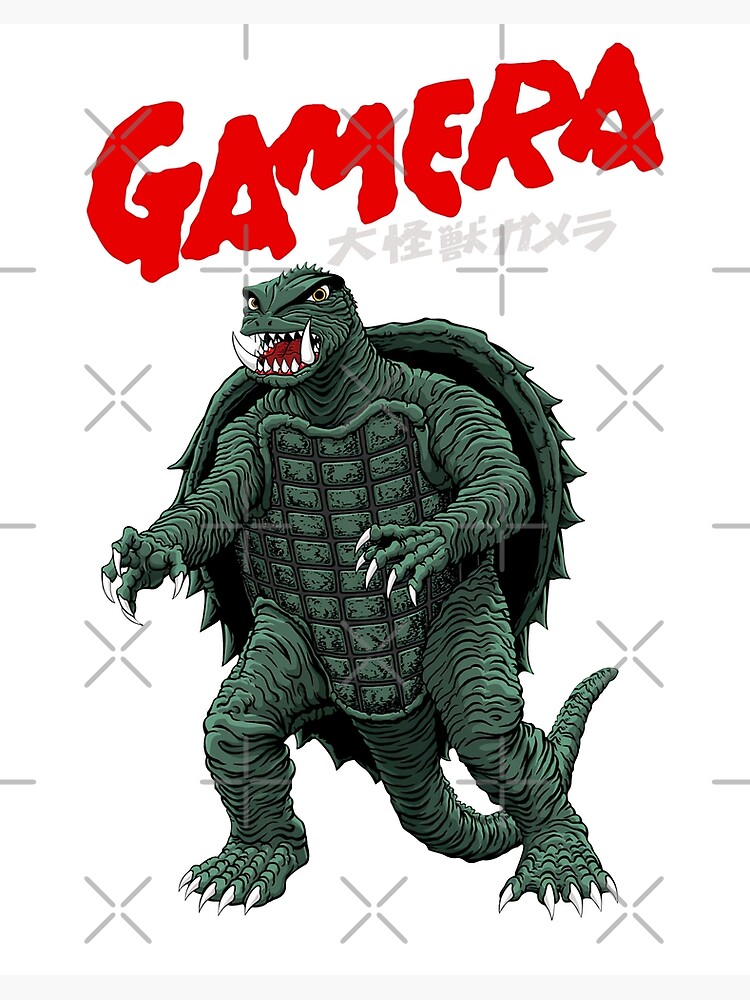 "Gamera! Women" Art Print by TEMGQF | Redbubble