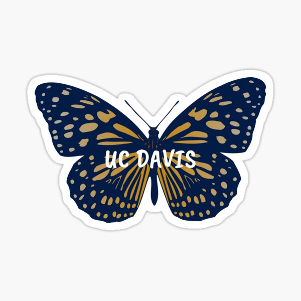 " uc davis" Sticker for Sale by Vectorium | Redbubble