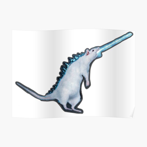 "Ratzilla" Poster by Afitz322 | Redbubble