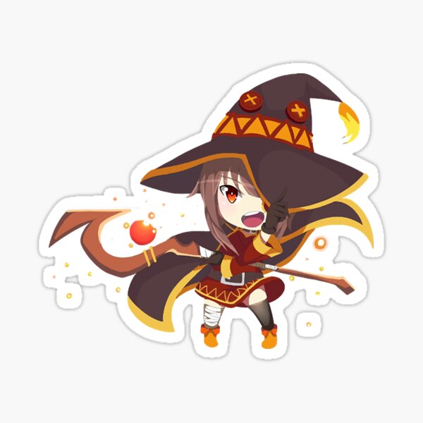 "Megumin Chibi " Sticker by Dragna99 | Redbubble