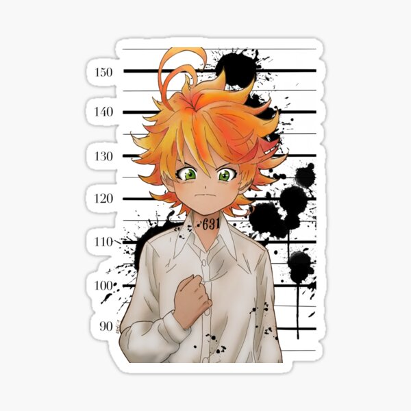 "Emma character The Promised Neverland anime design" Sticker for Sale ...