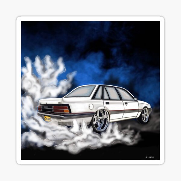 "CVL WAR VL Commodore fan art digital illustration " Sticker for Sale ...