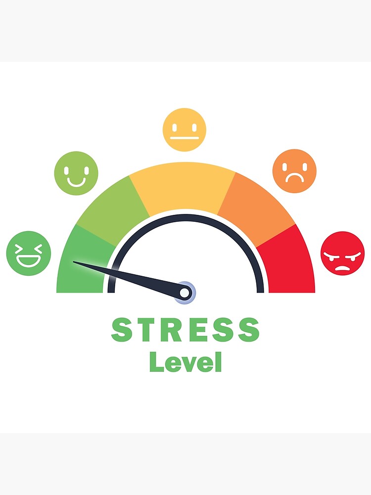 "Stress Level (Low)" Poster for Sale by GhostWrench | Redbubble