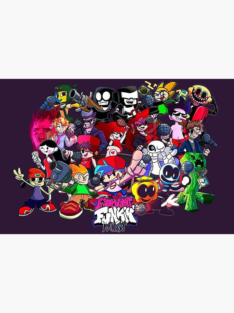 Friday night funkin poster Premium Matte Vertical Poster sold by Pedro ...