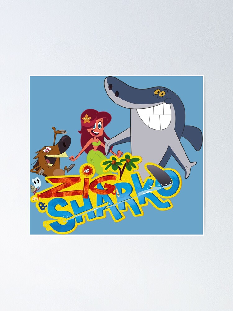 Póster «Zig y sharko» de cempe | Redbubble