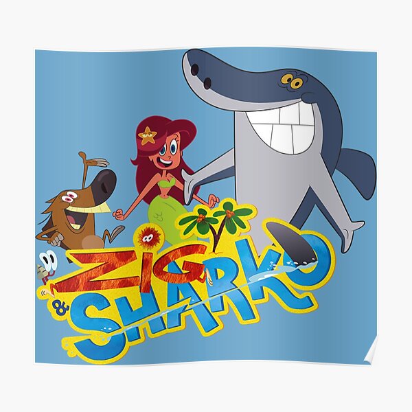Póster «Zig y sharko» de cempe | Redbubble
