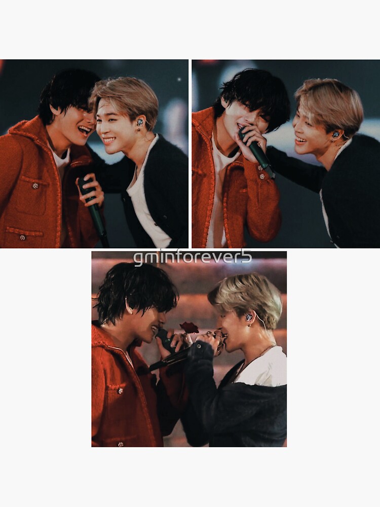 "Vmin senorita aesthetic " Sticker for Sale by gminforever5 | Redbubble