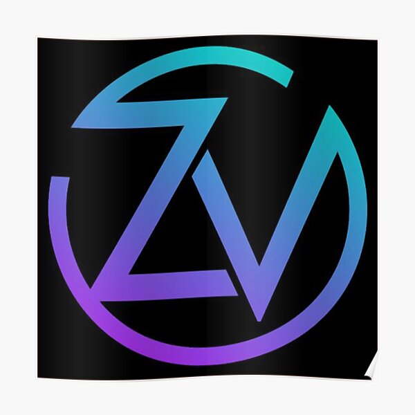 "Z V Logo" Poster for Sale by kumuran | Redbubble