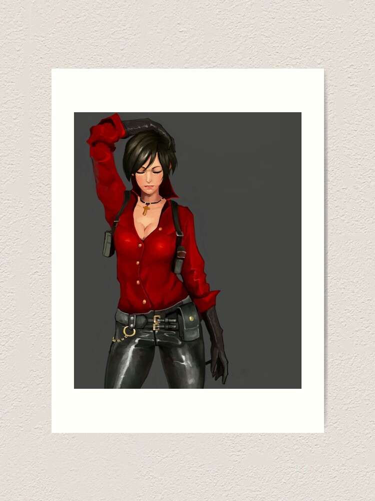 "Ada Wong" Art Print by Jeonghyeokri | Redbubble