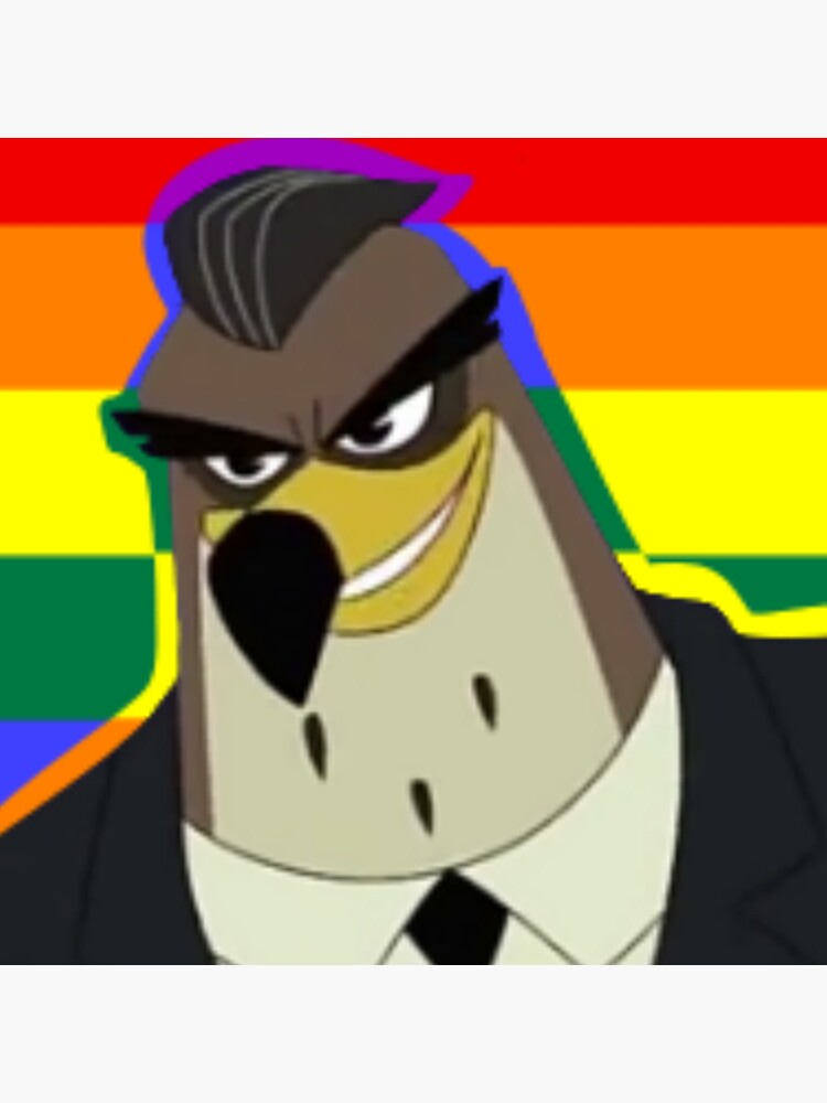 "Falcon Graves pride" Sticker for Sale by RingtailRaccoon | Redbubble