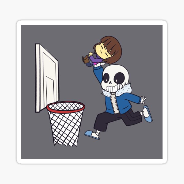 "Dunked On(Undertale)" Sticker for Sale by TroyCThornton | Redbubble