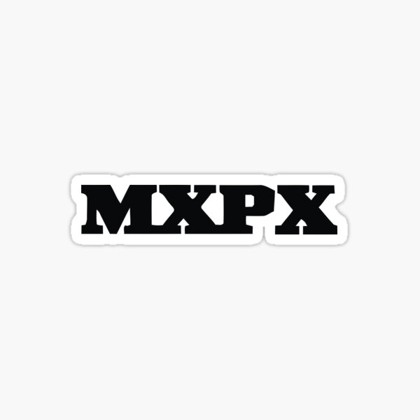 "MxPx" Sticker by Luwangan | Redbubble
