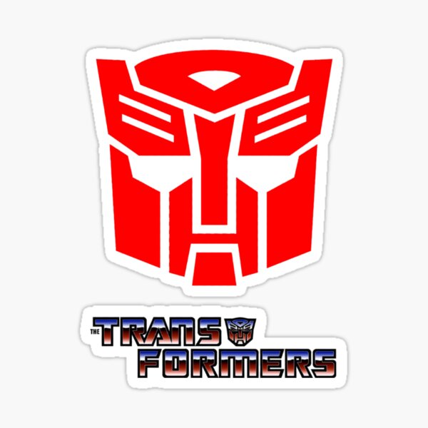 "Autobots Transformers 80s Cartoon" Sticker for Sale by Alastair42 ...