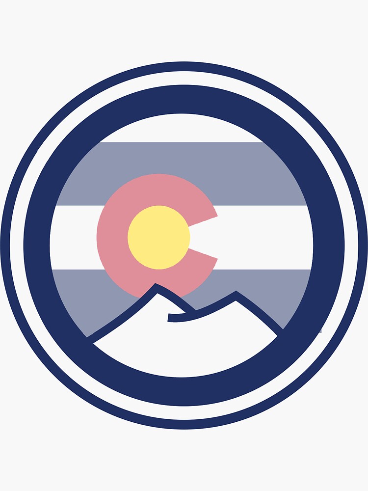 "Colorado Decal" Sticker for Sale by Cheechoro | Redbubble