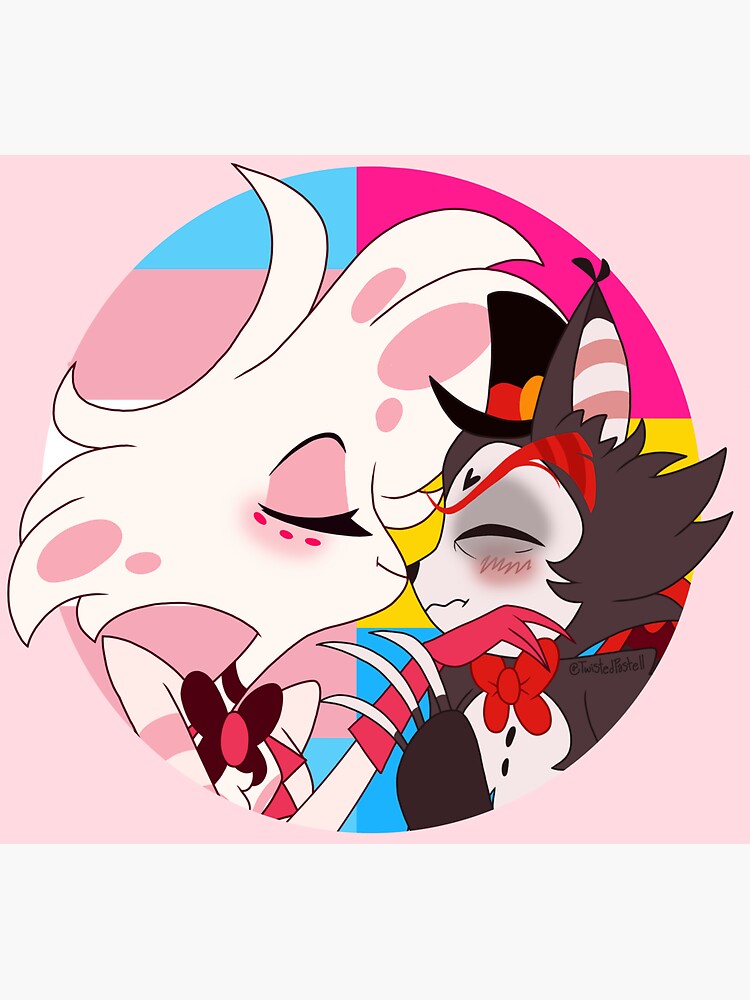 "Huskerdust Pride Month" Sticker by Chaosgem | Redbubble