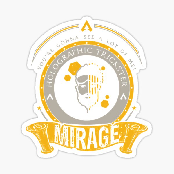 "MIRAGE - SPECIAL EDITION " Sticker by ClemenceTa | Redbubble