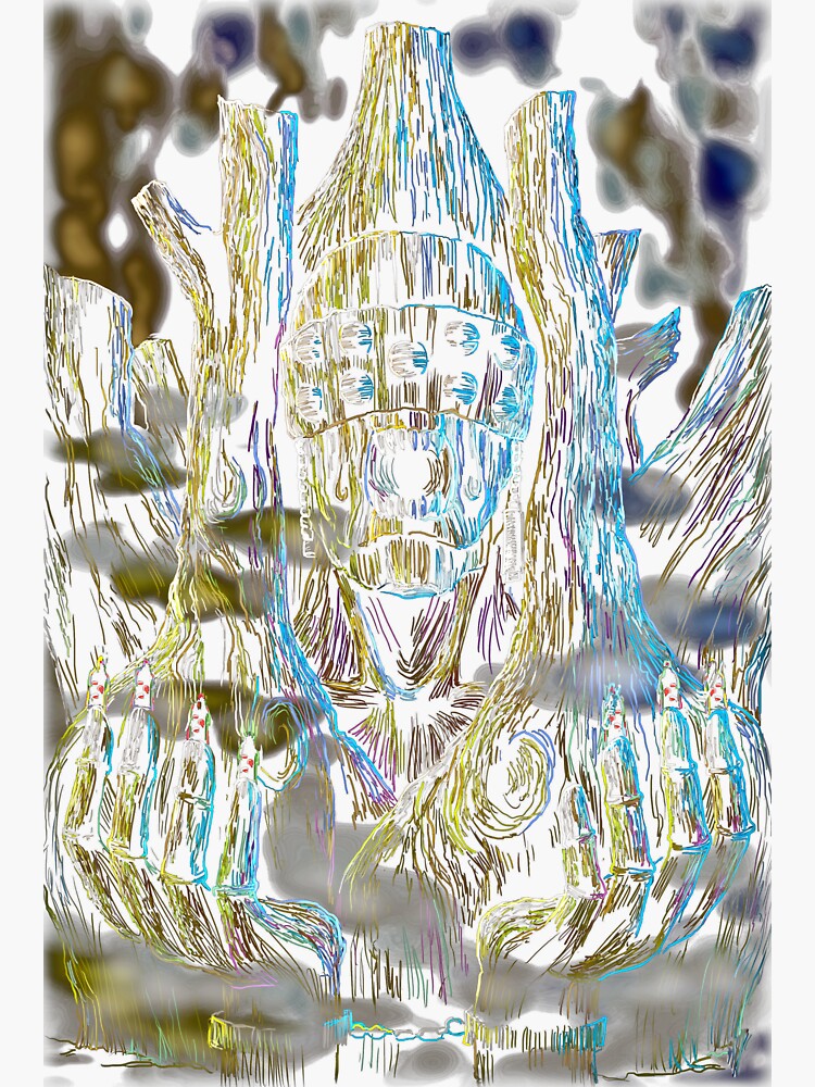 "Gedo Mazo" Sticker for Sale by Shisho6428 | Redbubble