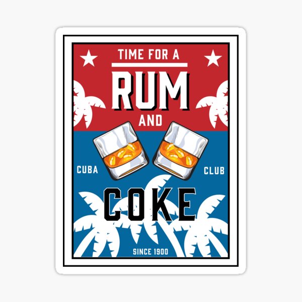 "Rum Mix | Rum Drinkers | Cuna | Summertime | Bar And Pub Decor ...