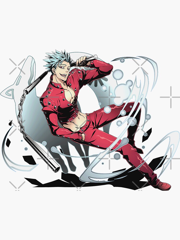 "Seven Deadly Sins Ban - Fox Sin" Sticker for Sale by shiriru | Redbubble