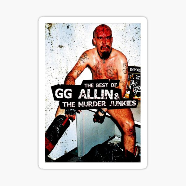 "Proud GG Band Allin" Sticker by LeeGregoryMulli | Redbubble