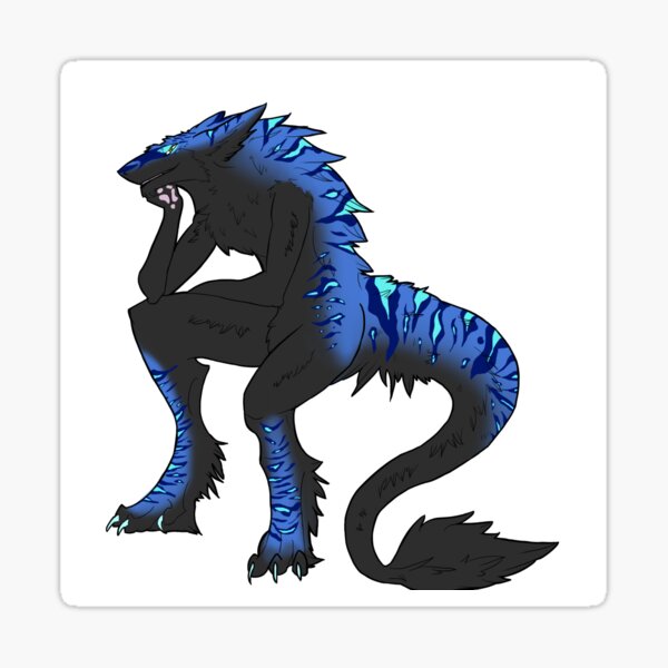 "sergal" Sticker for Sale by yotomoco | Redbubble