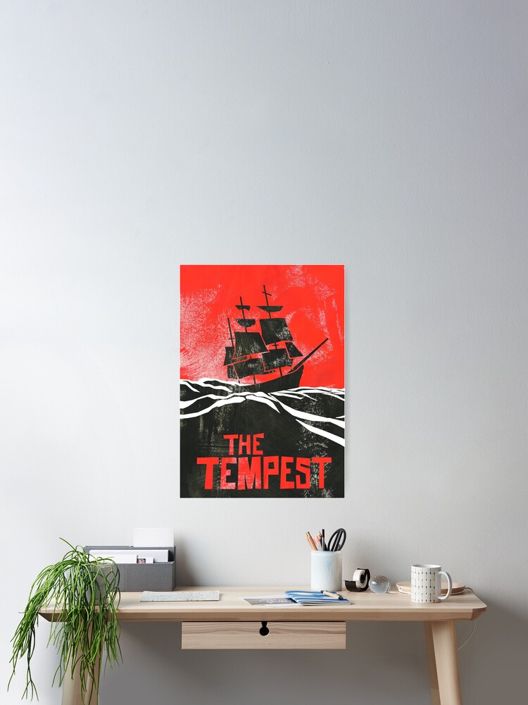 "The Tempest" Poster for Sale by nedhp | Redbubble