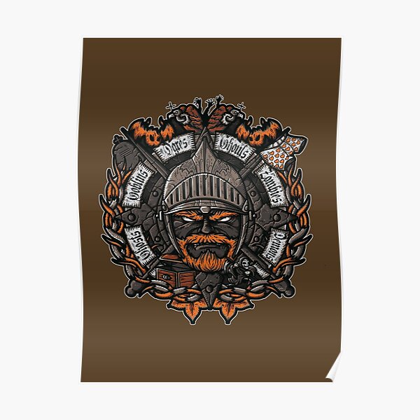"GNG Crest" Poster by Letter-Q | Redbubble