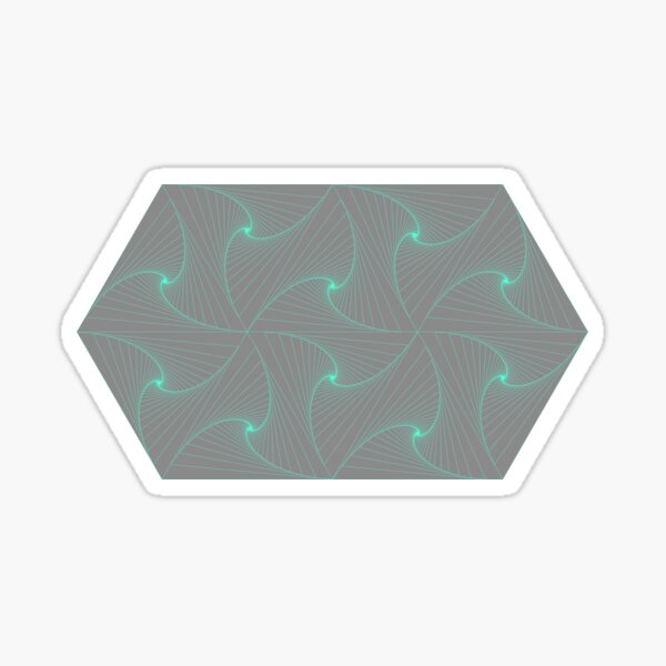 "Grey Polygon" Sticker for Sale by Dyasophy | Redbubble