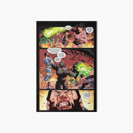 "invincible comic strip transparant" Art Board Print for Sale by ...