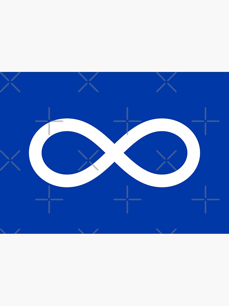 "Métis Flag, Metis Symbol, Métis Indigenous #1" Sticker for Sale by ...