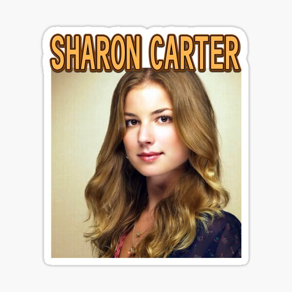 "Sharon Carter" Sticker for Sale by shopxUNICORN | Redbubble
