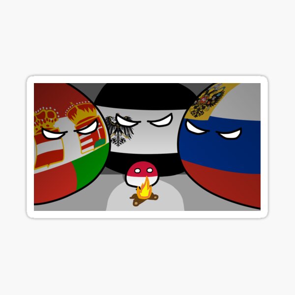 "Country Ball Poland During Congress Of Vienna" Sticker for Sale by ...