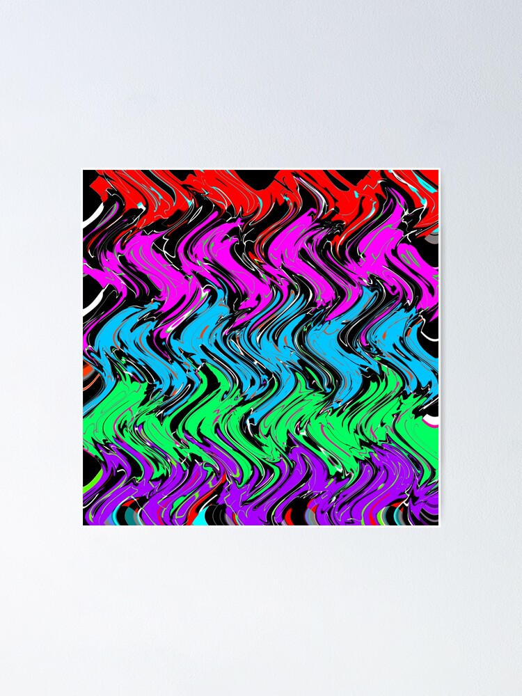 "90s wave " Poster by AcidDesign | Redbubble