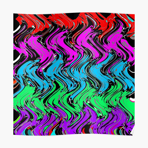 "90s wave " Poster by AcidDesign | Redbubble