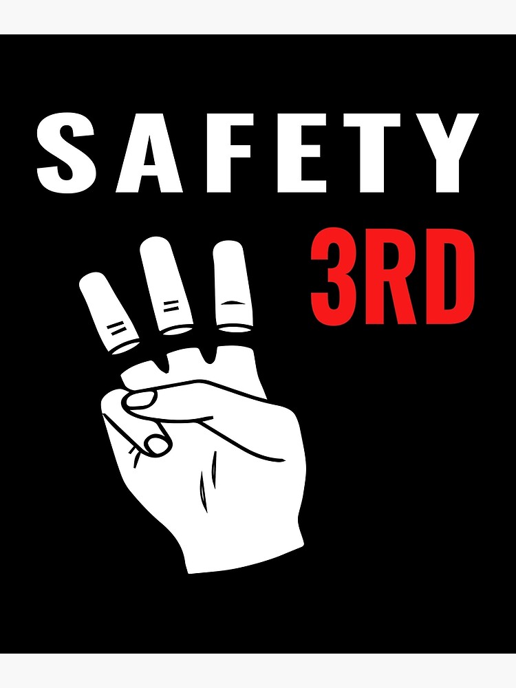 "fireworks Safety Third shirt, safety third mask, safety third sticker ...