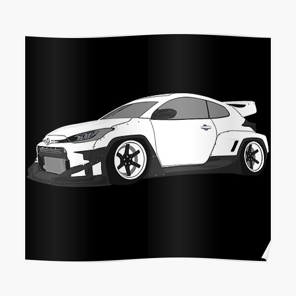 Toyota Yaris Gr Posters | Redbubble