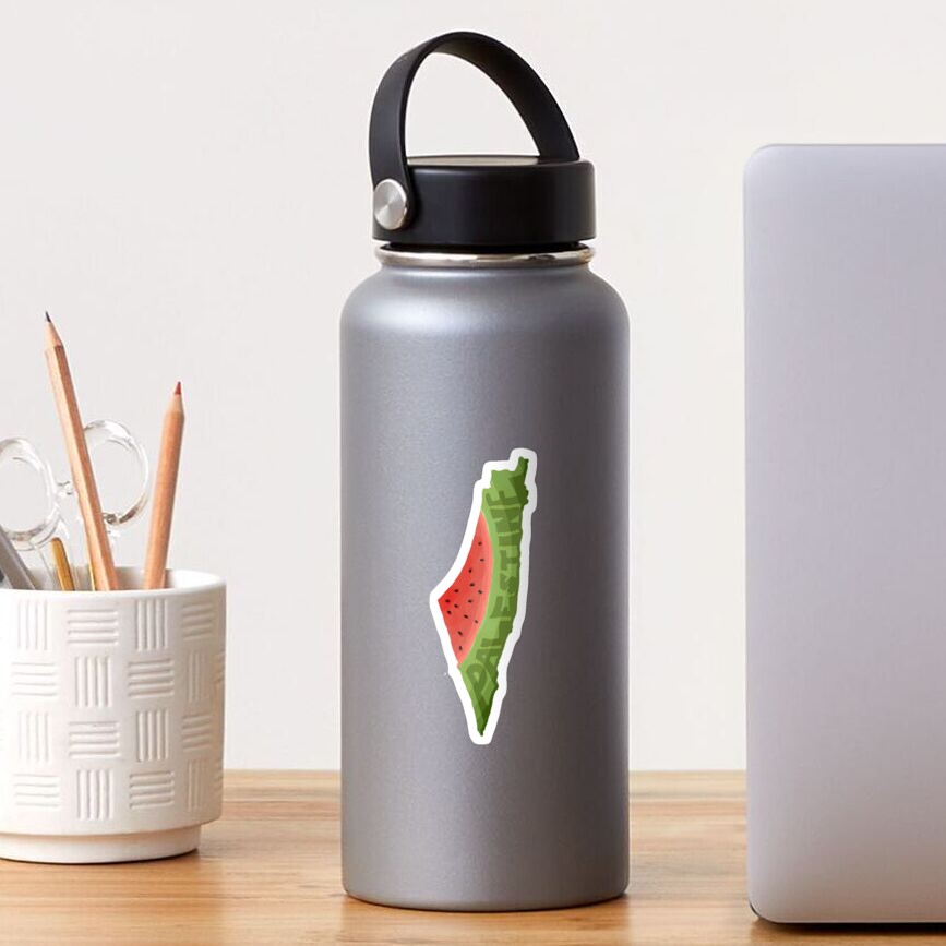 "Map of Palestine | Watermelon" Sticker for Sale by thedabbler | Redbubble
