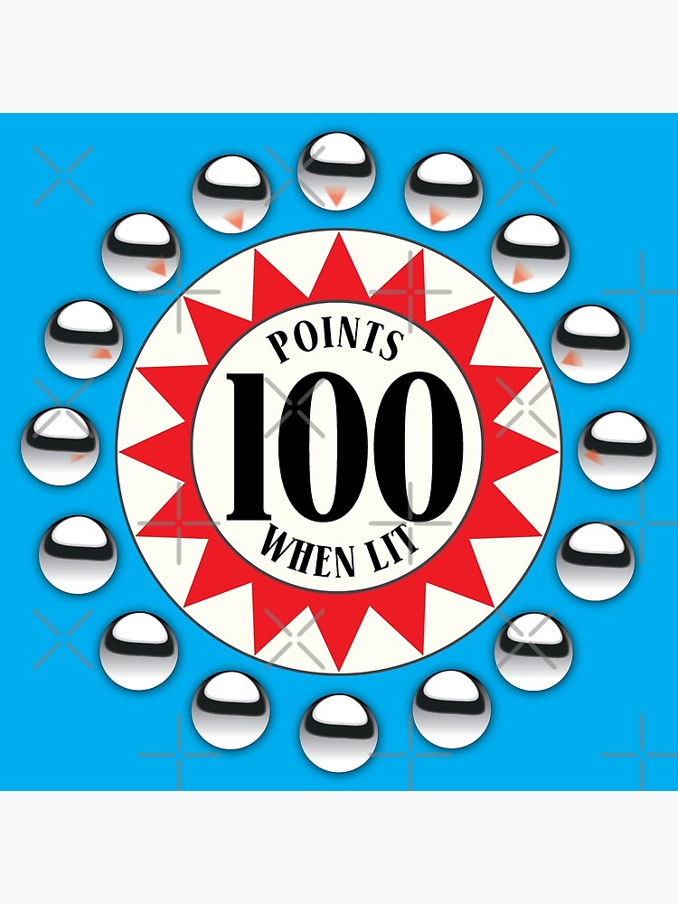 "Pinball" Poster by Yorkiedesign | Redbubble