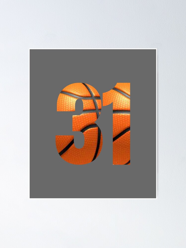 Poster « numéro de basket 31 », par Xhere | Redbubble