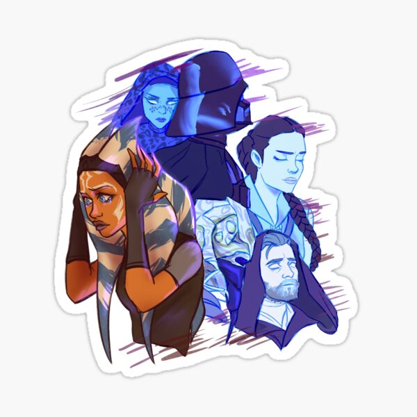 "Lost souls" Sticker for Sale by Buri-Creations | Redbubble