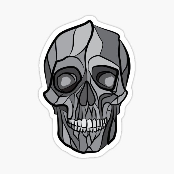 "Skull" Sticker by jwebmarket | Redbubble