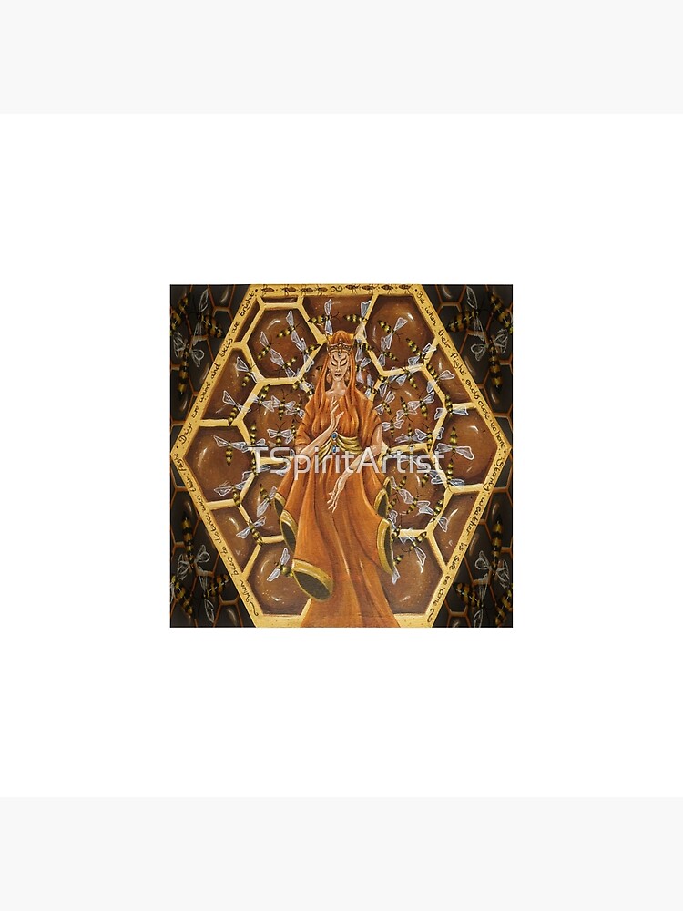 "Apis Melissae the Bee Goddess" Art Board Print for Sale by ...