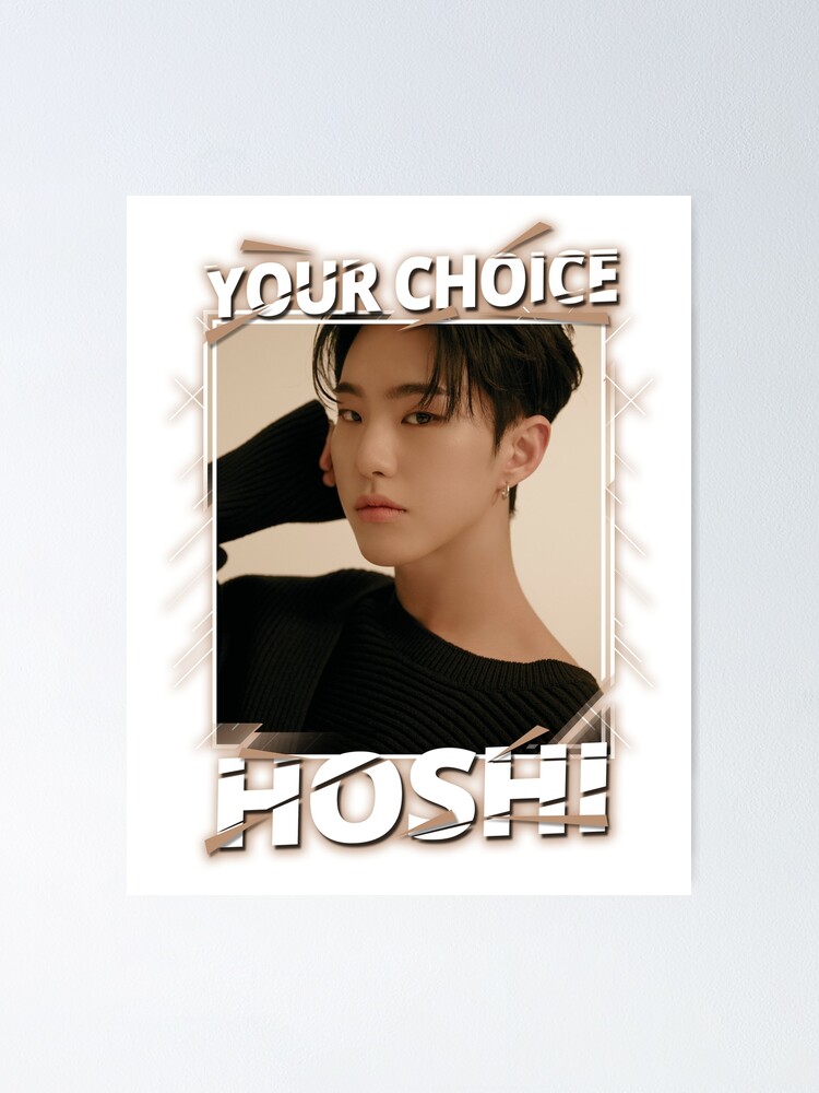 "Seventeen - Hoshi" Poster by 95amy | Redbubble